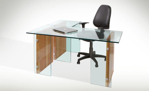 ESCRITORIOS DE CRISTAL MODERNOS Y ELEGANTES
